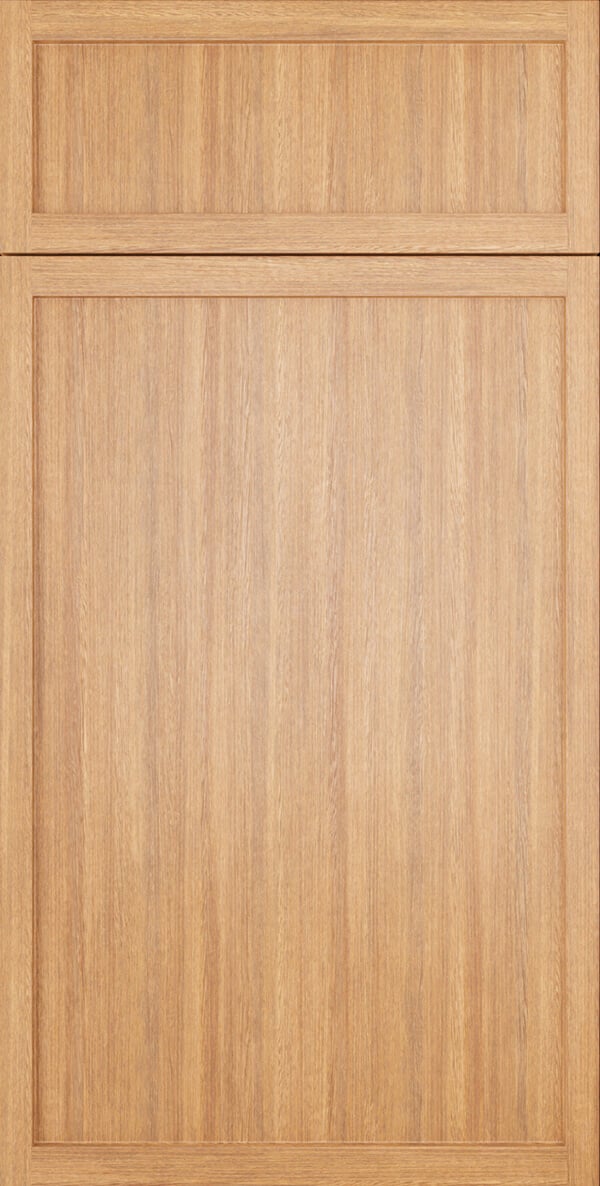 Petit Sand Cabinets | Light Wood Tone Slim Shaker Cabinets